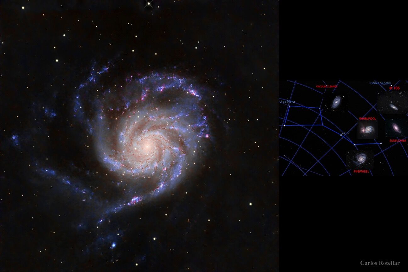 Pinwheel galaxy discovered by Méchain | Bowling Green Daily News