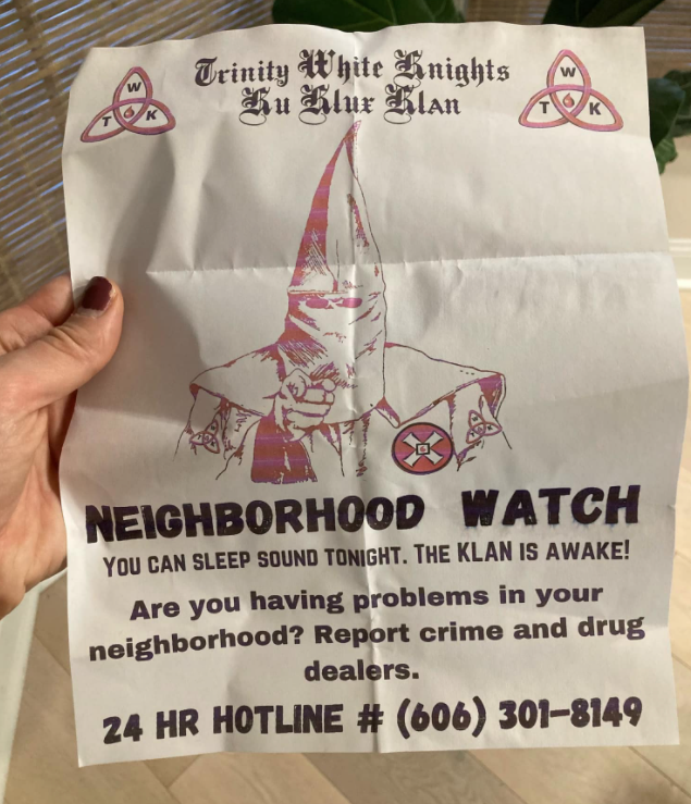 KKK flyers found in BG neighborhood | Bowling Green Daily News