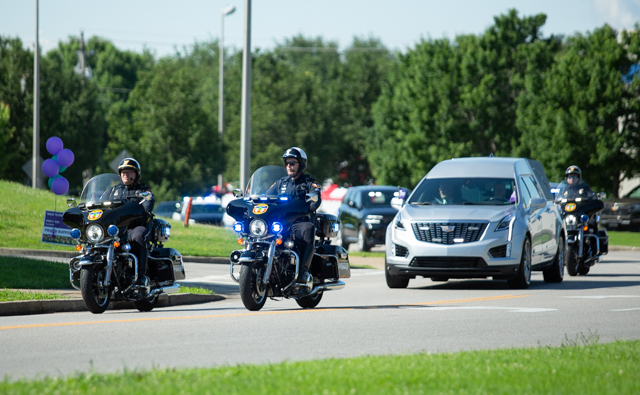SLIDE SHOW: BGPD escorts funeral procession for MPO Dale Barbiea ...