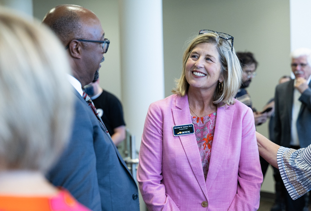 Community welcomes new SKyCTC president Michelle Trawick | Bowling ...