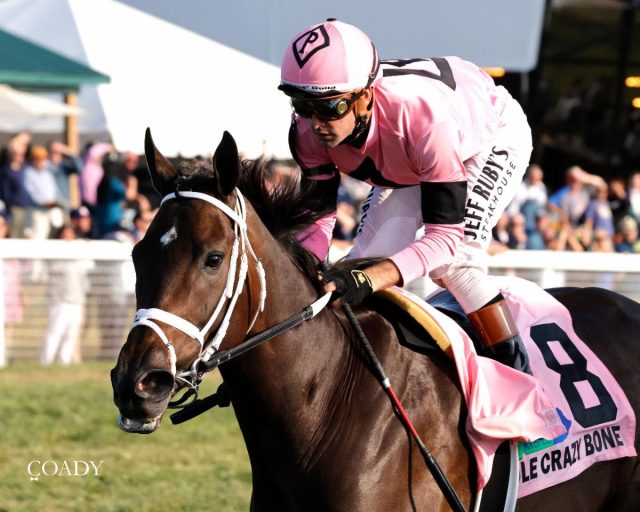 $100K claim Ole Crazy Bone gives Maker sixth KY Turf Cup | Bowling ...