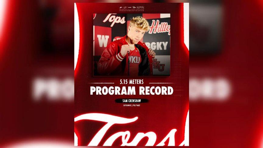 Tops’ Crenshaw sets new school record in pole vault | Bowling Green ...